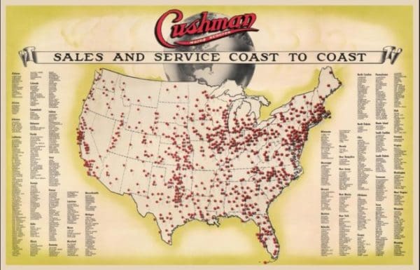 RareCushmanPoster | Cushman Club of America